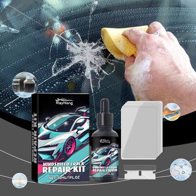 Rayhong Automotive Windshield Repair Drops - Front Windshiel