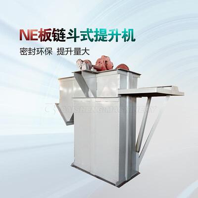 石灰石用NE300型板链斗式提升机 双排链物料斗式提升机厂