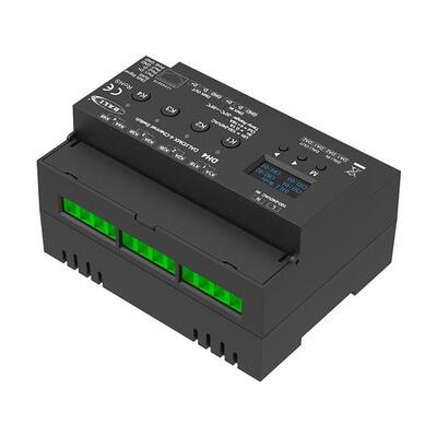 AC100-240V 4路*16A DALI/DMX 4通道AC开关(DT7) DH4