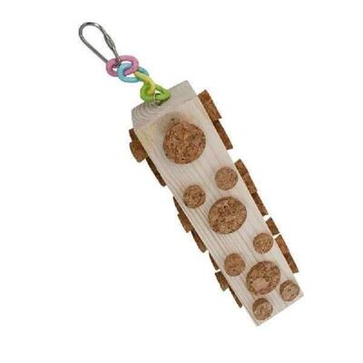 Bird Corks Stopper Toy Bird Chew Toy for Macaws Conures