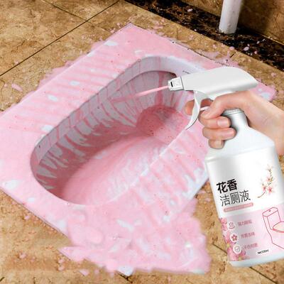 Floral Scent Toilet Cleaner, Powerful Stain and Odor Remover
