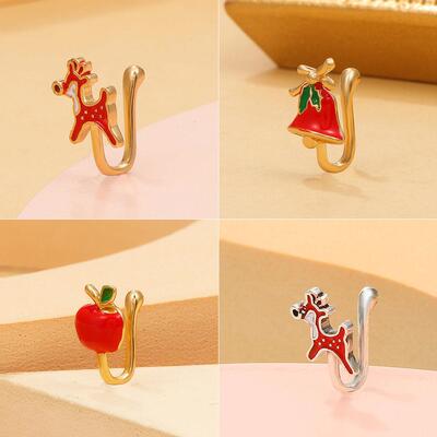 Perforation false nose ring U-shaped nose nail nose clip
