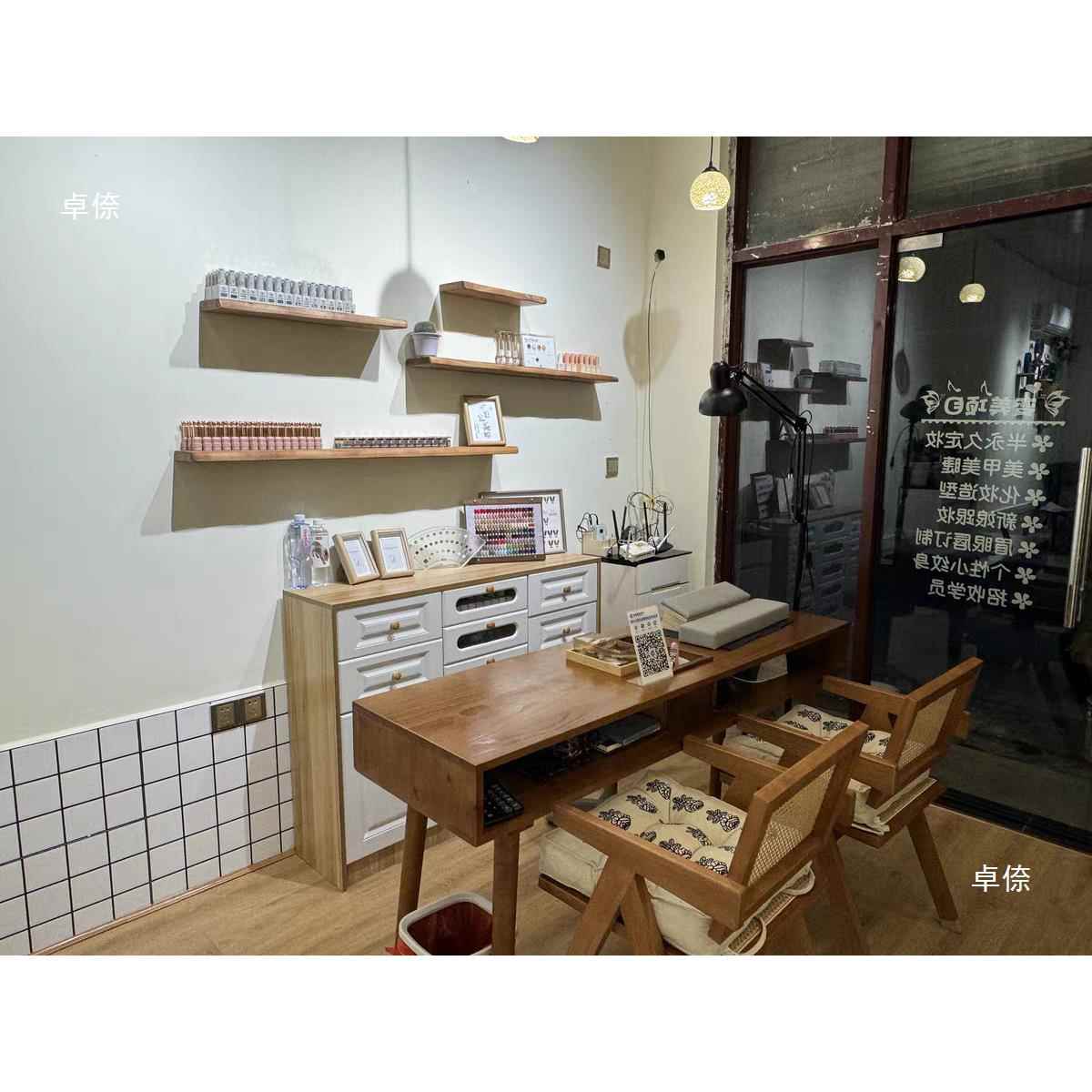 美甲桌2793025新款修甲台双层甲单人功单双三人美台能现多代简约