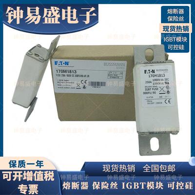 BUSSMANN熔断器000FU/90 170M1813/1809/1810/1811-250A 1000V