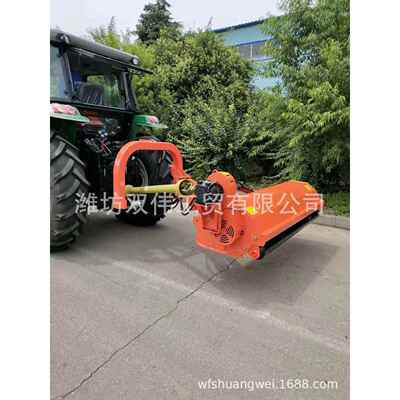 1.6米割幅拖拉机后置甩刀式侧置割草机Flail割草机