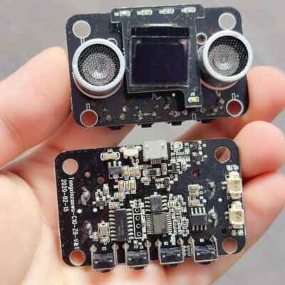 CS100A超音波测距模块 带OLED屏 diy用途 拆机的
