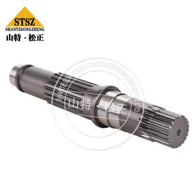 S6D105发动机空气压缩机花键轴6136-81-3830，长期供应发动机配件