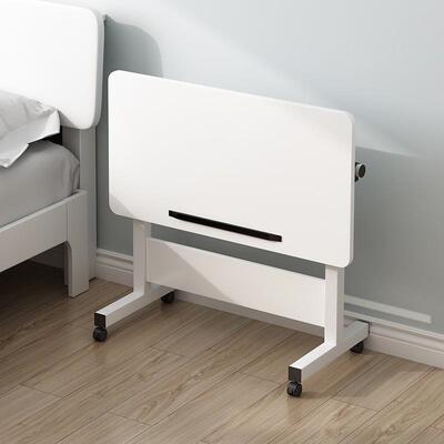 Folding table movable bedside laptop desk student write 80cm
