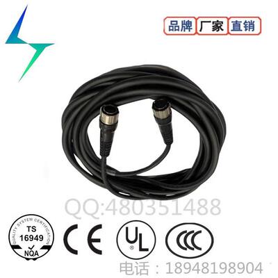 YRC1000机器人示教器线延长线8米电缆HB1371456-1