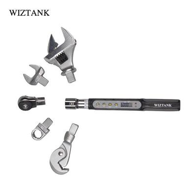 台湾WIZTANK威力泰克DMEC2-012BN可换头扭力扳手迷你数显扭矩扳手