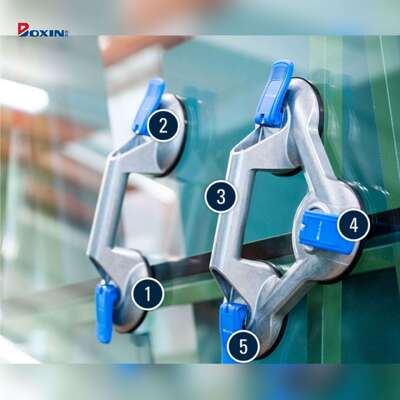 德国3爪BO603.021铝吸盘Veribor Aluminium 3-Cup Suction Lifter