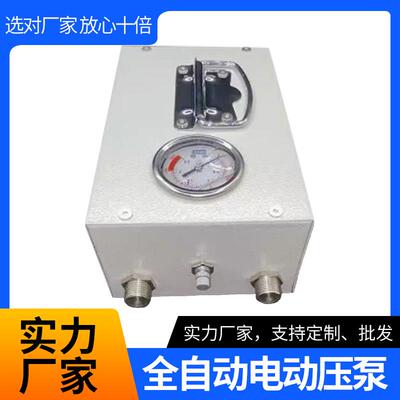 电动泵试泵手提式打压打压机地暖清管道压打压泵地洗暖打XMF压侧