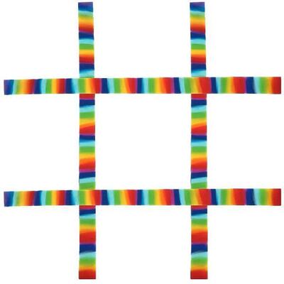 4pcs Rainbow Silicone Beach Chair Straps 30x1.8cm Towel