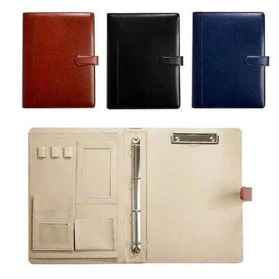Zippered Business Loose- Closure Holder With Case Document