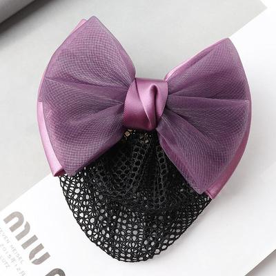 蝴蝶结职业护士空姐银行上班发饰