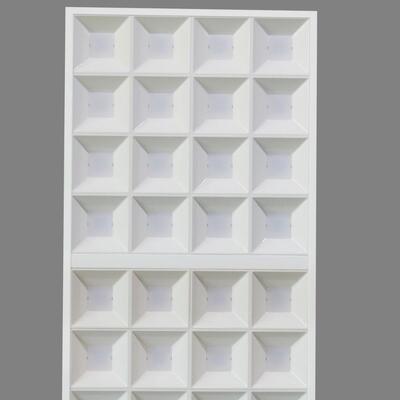 600*600格栅灯面板灯UGR办公照明吊装嵌入式防眩光利浦工程36W40W