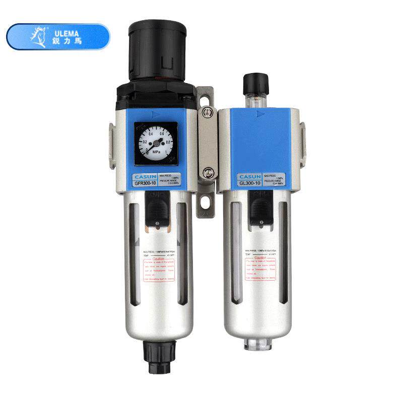 空压机气源油水分离过滤器A/B/S/GFC2/3/4000气动二联件处理元件