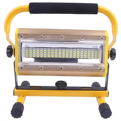 跨境光工作灯强光投充灯太能大功率户外USB电FIGHTING泛光灯遥控