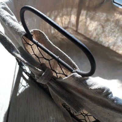 Metal Art Storage Baskets Industrial Style Kitchen Snack