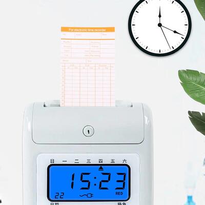 100 Sheets Attendance Card Time Record for Employee Cards