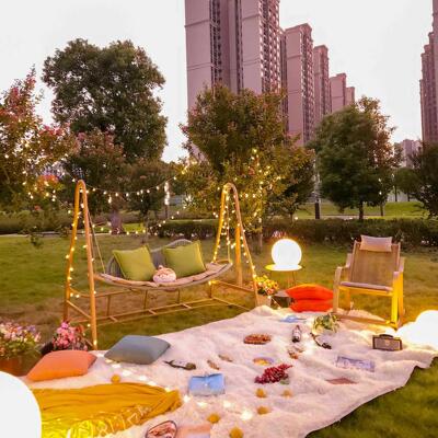 户外秋千室外人吊床室内网红花园休闲吊院椅阳双台家用藤编LDL摇