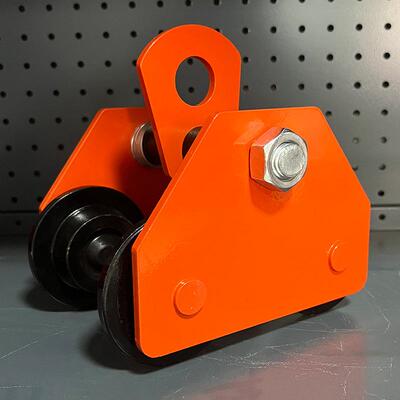 T型手推跑0.1/2/7203/5车T吨工字钢滑车滑轮5手动电动葫芦猫/头吊