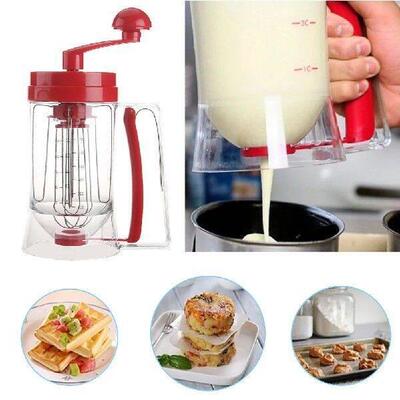 Measuring Cup Dispenser Desserts Tools Hand Mixing