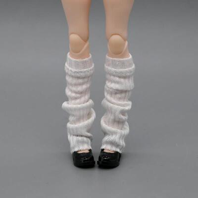 1/12兵人衣服配件堆堆袜针织日系jk袜套6寸机娘女素体TBL小腿袜子
