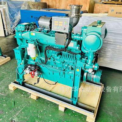 潍船P12C-450用400h450马力柴油机船舶p动力WP2CWP11C3船用发动机