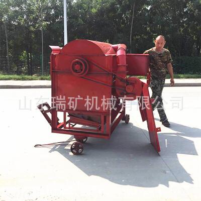 谷子麦子水稻高粱脱粒机125型稻麦打谷机蔬菜多种脱皮机