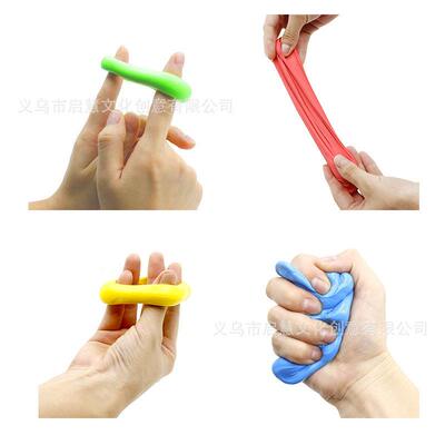 康复泥Therapy putty 4色手部力量训练恢复套装解压玩具握力锻炼