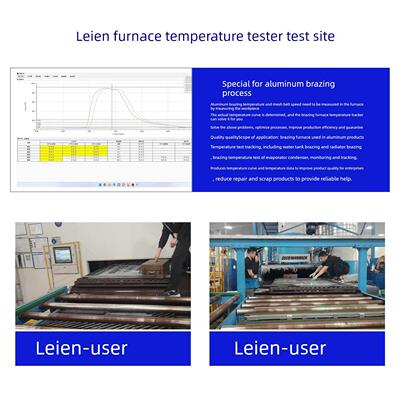 温度记录仪炉温测试仪铝钎焊炉温跟踪仪 全程温度跟踪记录