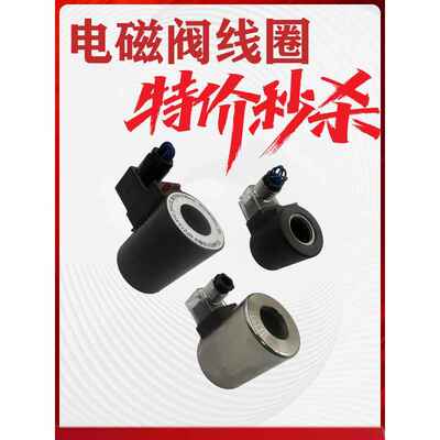 液压电磁阀线圈DSG-02/03,4we6/4we10插装阀线圈220/24V/110v/12v