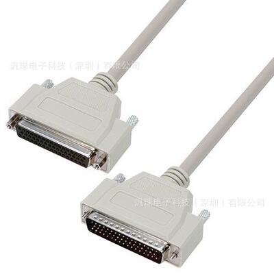 L-COM CSMN50MF-5 5英尺/1.5米D-Sub线缆连接器 DB50公头/母头