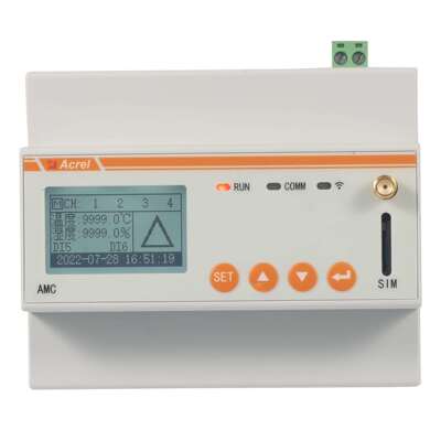 安科瑞AMC200L-4E3可同时接入4 个三相交流回路 导轨式安装电能表