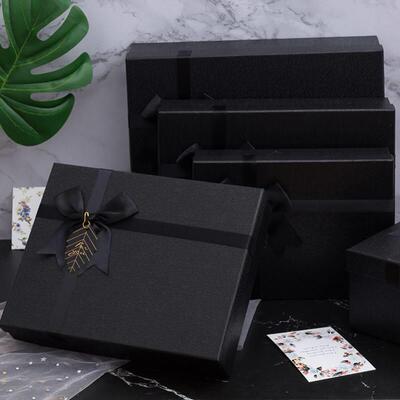 high-end gift box, cardboard boxes rectangular contracted