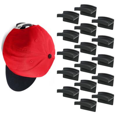 10pcs Adhesive Hat Rack Display Hooks for Wall Door Baseball
