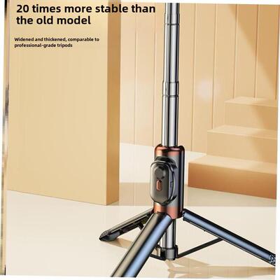 Anti-shaking selfie stick tripod landing phone holder 自拍杆