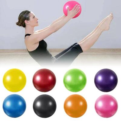 25cm Pilates Ball Explosion-proof Yoga Core Ball Indoor Bala