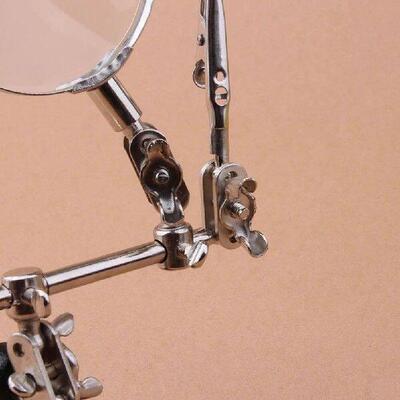 Magnifier With Bracket 5X Magnifying Glass 65mm Lens