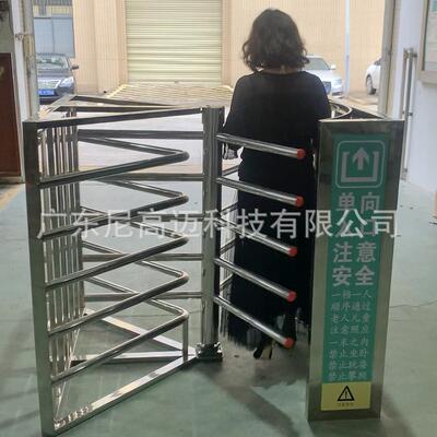 邢台景区超市单向入口手动半高旋转闸门 尼高迈源头厂家现货转栅