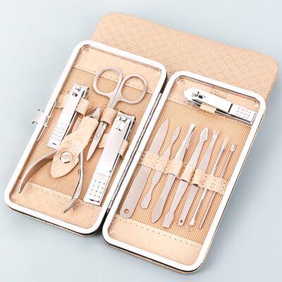 Large 12-Piece Nail Clipper Set, Foot Care and Manicure Tool