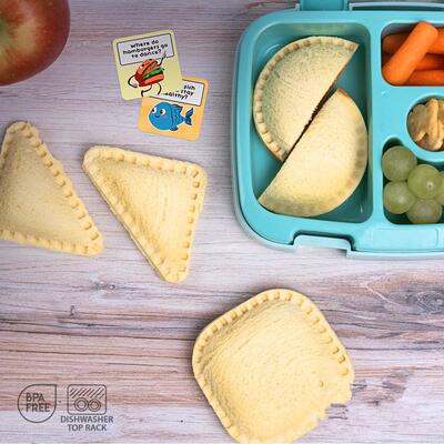 Sandwich Cutter Sealer Maker Lunch Box Bento Press Crimper