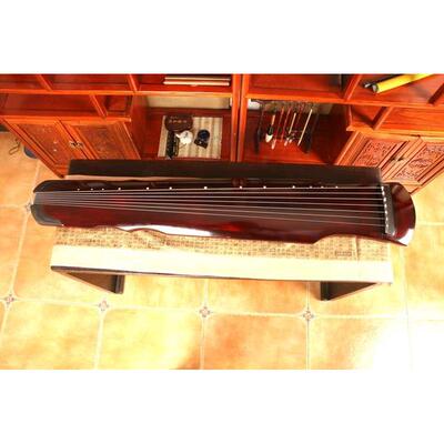 新韵古琴初学者入门伏羲式仲尼式老杉木古琴七弦演奏纯生漆古琴