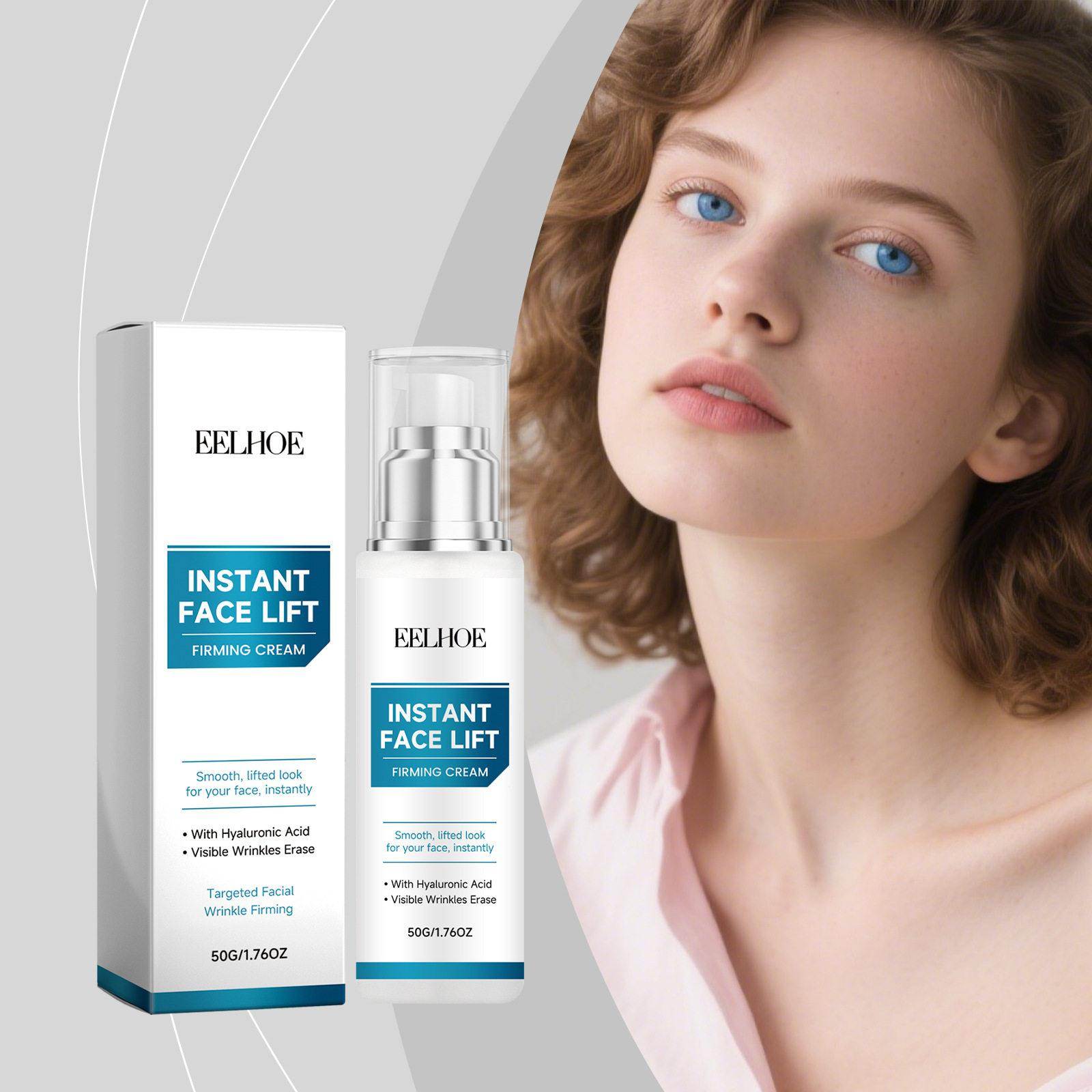 EELHOE Facial Skincare Cream - Plant Extracts and Peptide Es