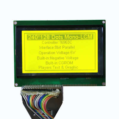 LCD240128液晶屏蓝膜图形点阵液晶显示屏控制器T6963 可选3.3/5V