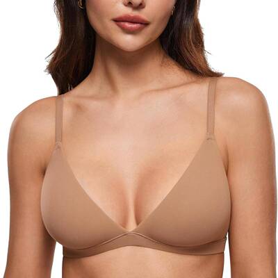 Women Inbarely Triangle Racerback Bralette Padding Unlined