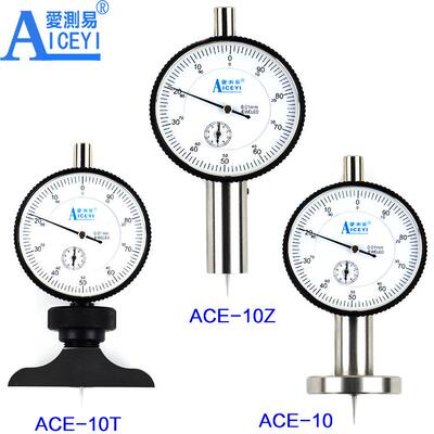 10mm线路板切割槽PCBV-CUT孔沟槽T型百分指针深度规百分表