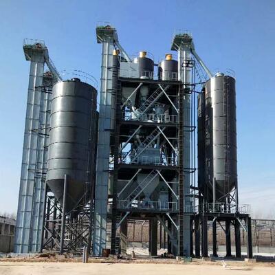 年产20万吨砂浆搅拌站循环作业式干粉砂浆设备砌筑砂浆生产线