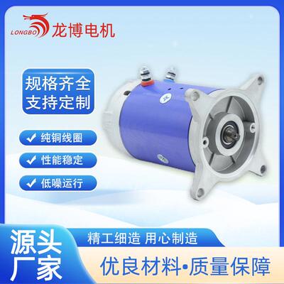 励磁直流有刷电机大功率2000w12v24V液压动力单元电机